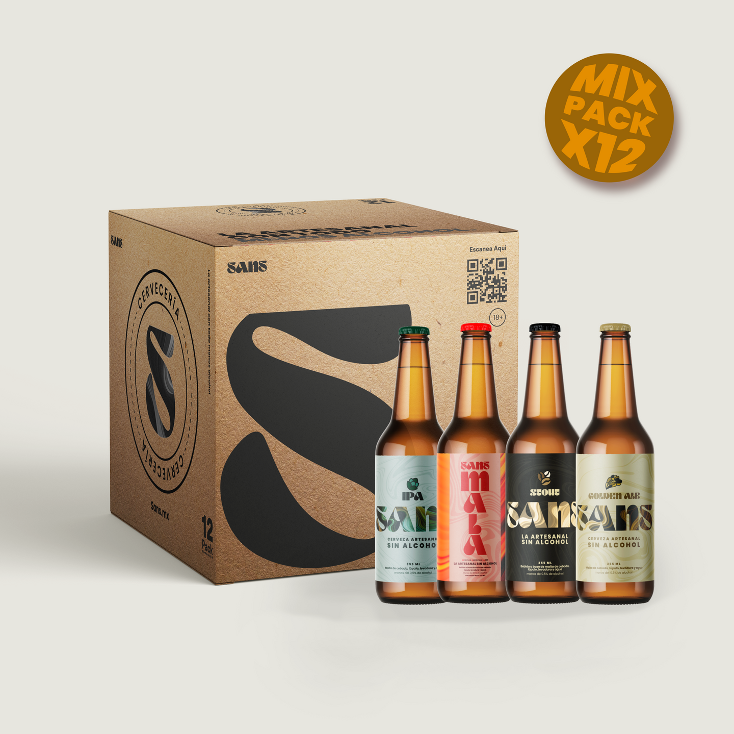 Cervezas Artesanales Sin Alcohol | SANS – Cervecería SANS